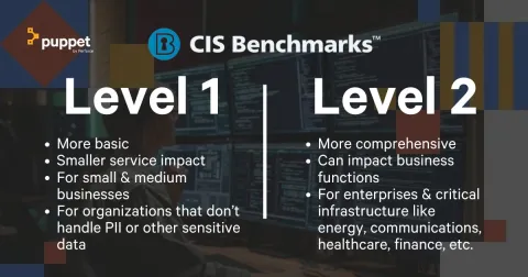 CIS Benchmarks Explained: Levels & Steps for Quick CIS Benchmark Compliance | Puppet